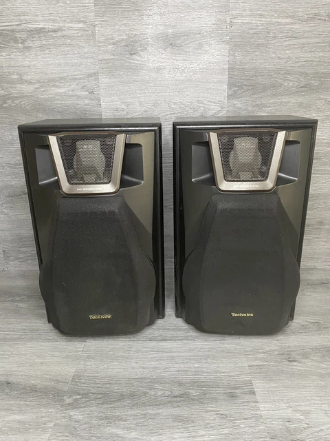 Technics Sb Eh60 Passive Speaker System 160w 6 Ohms 3way Speakers Pair Tested 10537