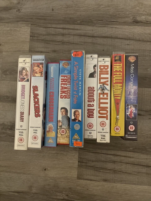 9X ASSORTED VARIOUS VHS Video Tape Movie Bundle Lot Comedy Drama Romance £19.99 - PicClick UK