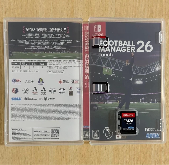 FOOTBALL MANAGER 26 Touch Switch - $176.74 - PicClick AU