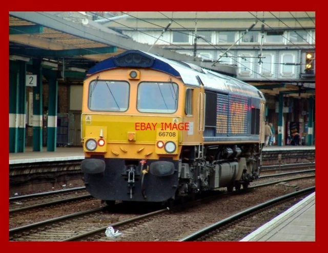 PHOTO CLASS 66 Loco No 66708 £1.65 - PicClick UK