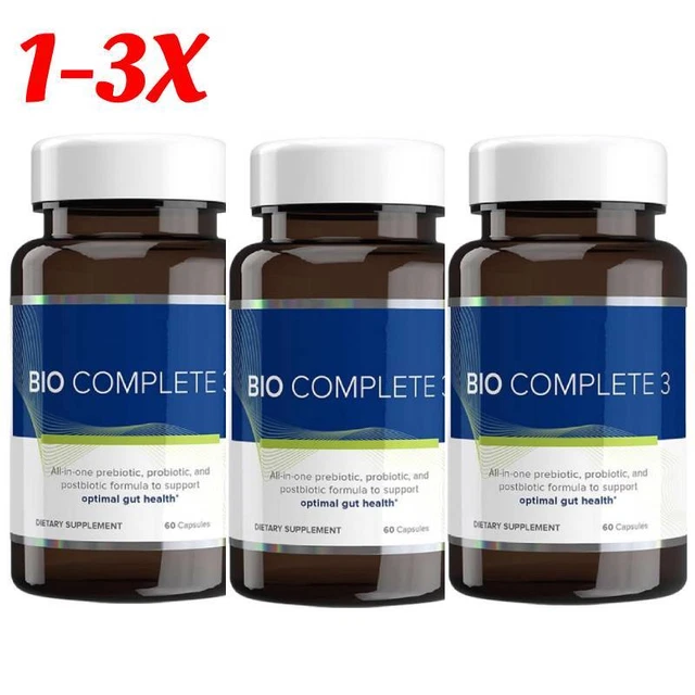 GUNDRY MD BIO COMPLETE 3 NEW PreBiotic ProBiotic&PostBiotic 1-3Pack £6. ...