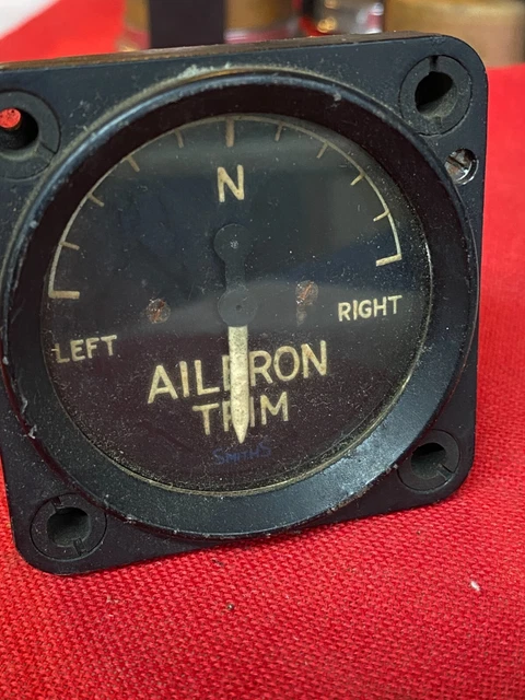 RAF CANBERRA AILERON Trim Gauge Desynn Indicator £16.20 - PicClick UK