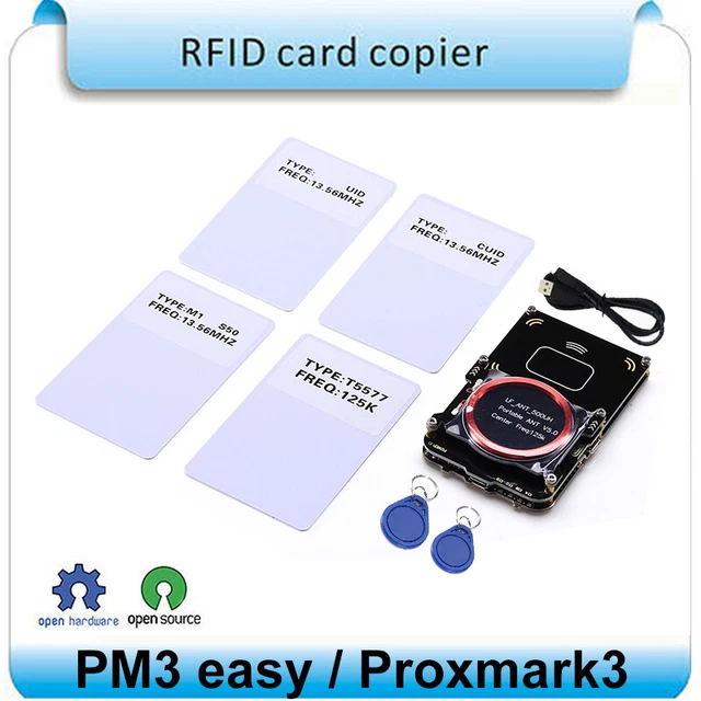 PROXMARK3 V2.0IC ID M1 DEV Kits RFID Prox Reader Card Decryptor ...