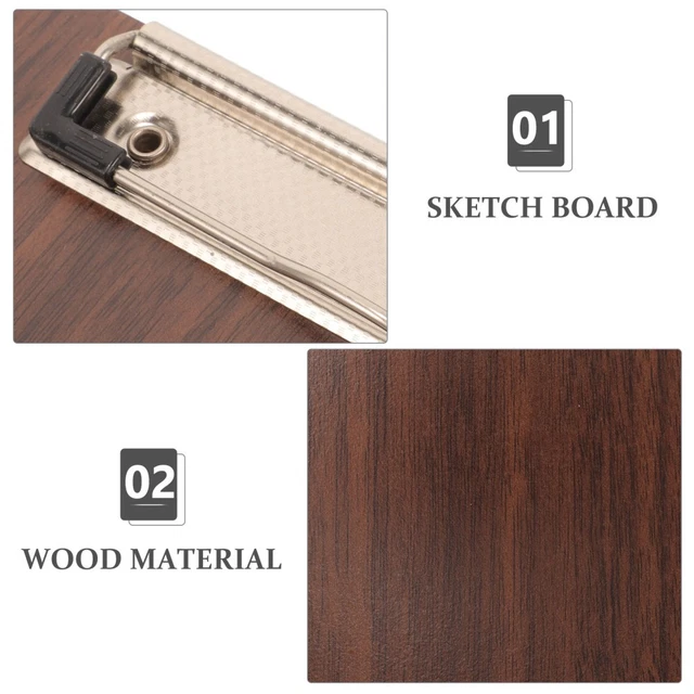 WOOD DRAWING BOARD Painting Boards for Artists Drafting Beginners £16. ...