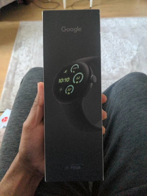 GOOGLE PIXEL WATCH 3 - 41mm Wifi Matte Black Case - Obsidian £160.00 ...