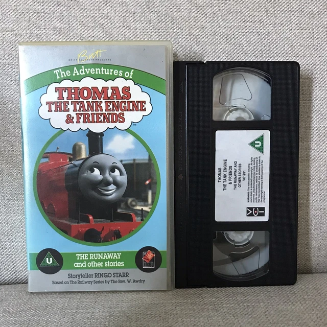 THOMAS THE TANK Engine & Friends - Vhs Video - The Runaway And Other ...