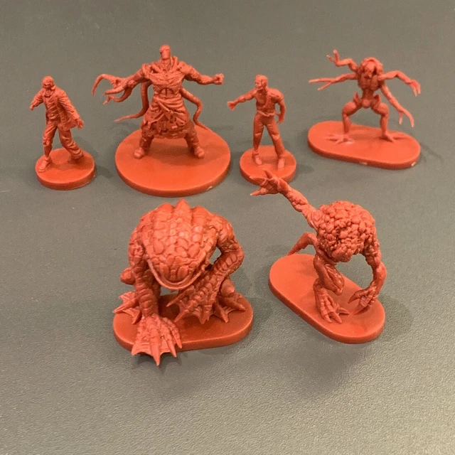 6X HUNTER HORROR Monster Zombies Miniatures Board Game DND Toys £9.00 ...