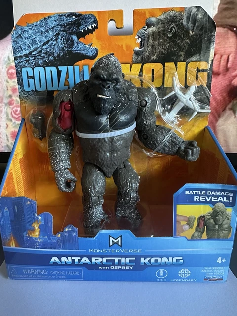 NEW GODZILLA VS kong Monsterverse Antarctic Kong 6" Figure With Osprey ...