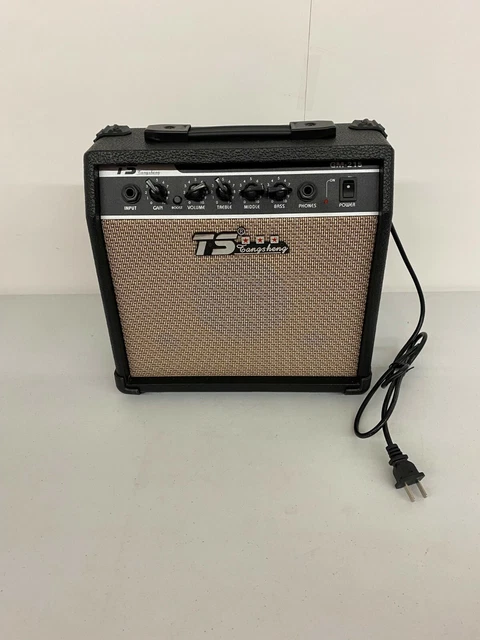 GM-215 PROFESSIONAL 15W Electric Guitar Amplifier Amp Distortion with 3 ...