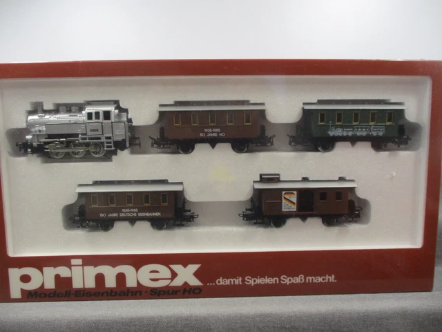 MÄRKLIN PRIMEX H0 2750 Jubiläumszug Dampflok mit Wagen Analog ungeöffnet in OVP EUR 99,90 ...