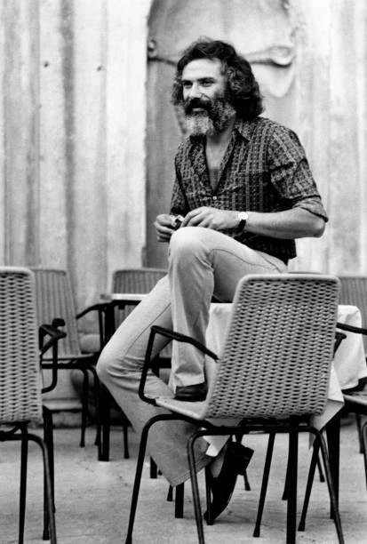 GREEK BORN FRENCH Songwriter Singer & Guitarist Georges Moustaki PHOTO ...