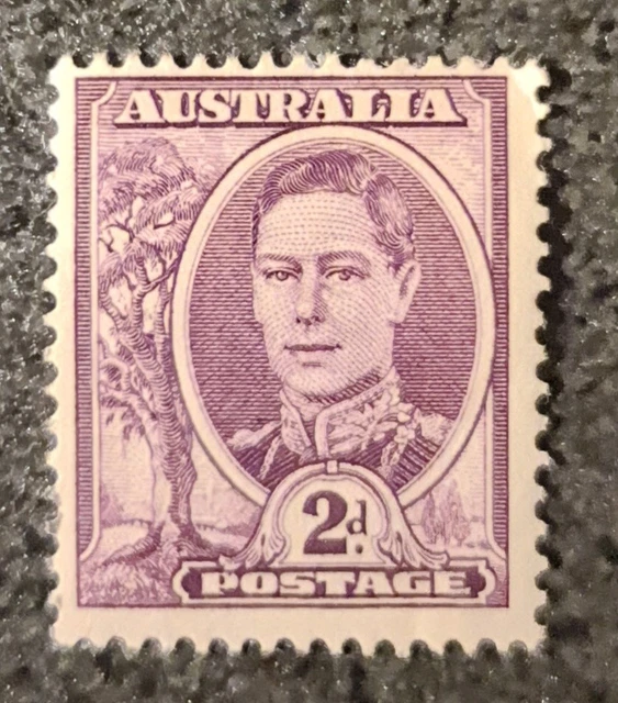 AUSTRALIA KING GEORGE VI Stamp 2D. Australian Stamp $9,999.00 - PicClick AU