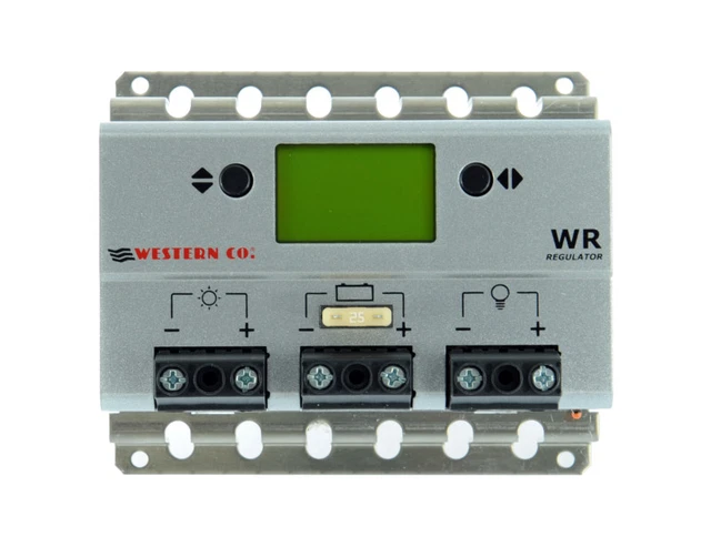 RÉGULATEUR DE CHARGE Solaire Western WR10 10A 12V 24V Numérique PV ...
