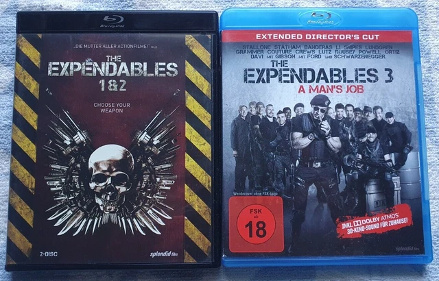 THE EXPENDABLES 1+2+3 [3 Blu-ray´s] Sylvester Stallone EUR 12,90 ...