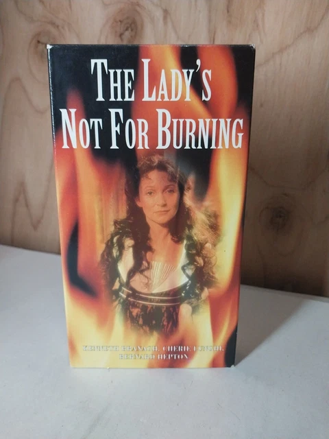 THE LADYS NOT For Burning VHS 1995 Kenneth Branagh Cherie Lunghi RARE ...