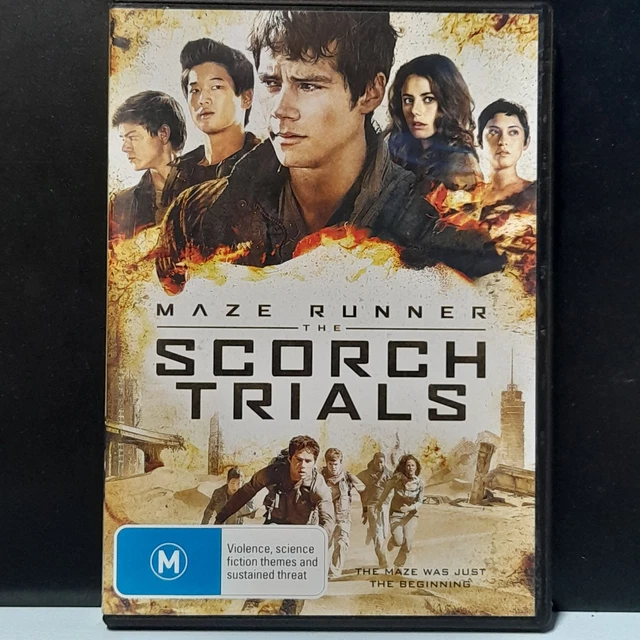 MAZE RUNNER THE Scorch Trials DVD Rated M PAL Region 4 Good Condition £ ...