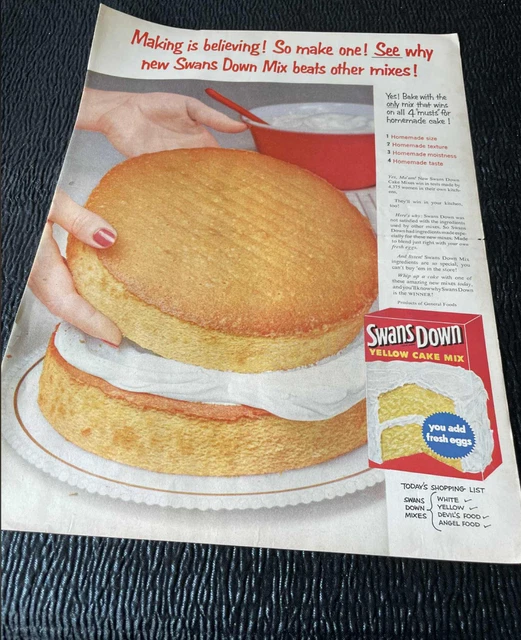 ADS SWANS DOWN Yellow Cake Havoline Motor Oil Golf Snead July 1954 Life ...