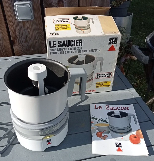 LE SAUCIER SEB en boîte avec livret recettes Parfait État EUR 45,00 ...