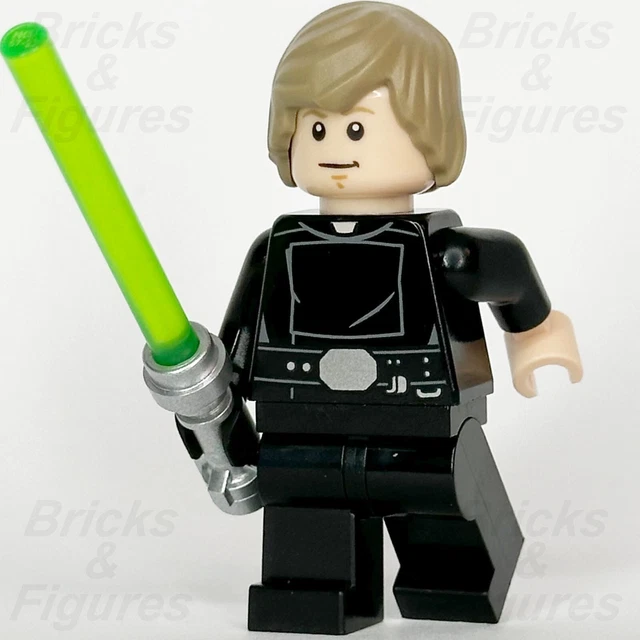 LEGO® STAR WARS Luke Skywalker Minifigure Jedi Master Shaggy Hair 75352 ...