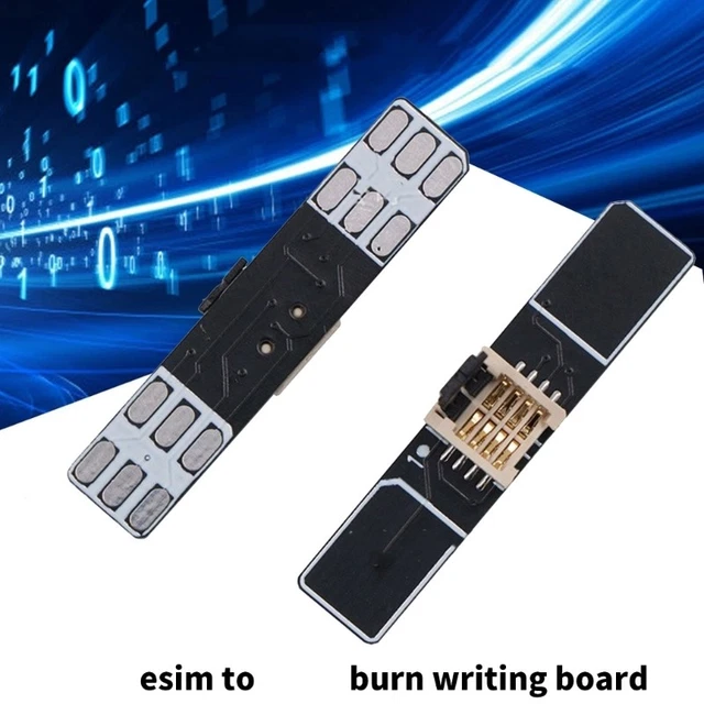 ADAPTER WITH CHIP Holder Esim to Converter Double Head Writing Board £ ...