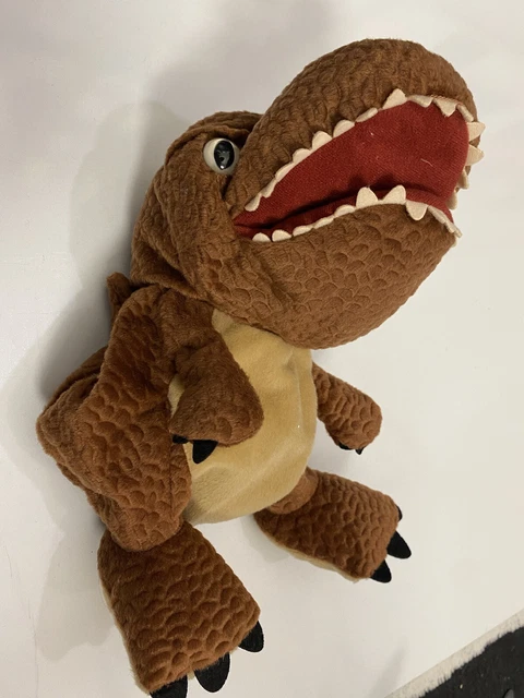 PELUCHE MARIONNETTE JURASSIC World T-REX universal 25cm EUR 6,50 ...