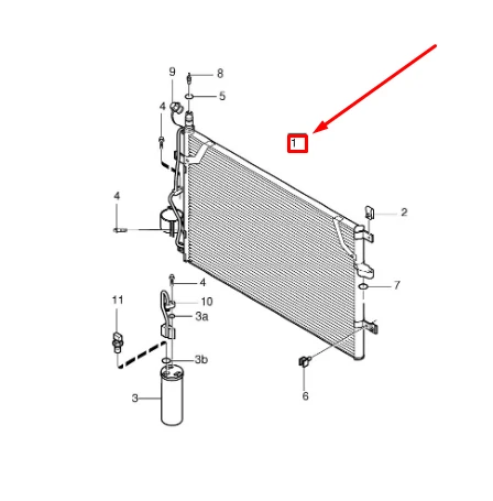 VOLVO S60 MK1 condensateur de climatisation 30676602 NEUF VRAI EUR 701 ...