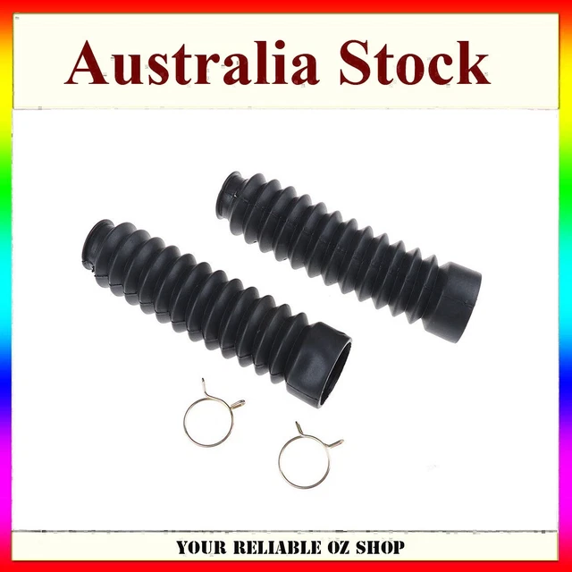 2X FORK BOOTS Boot Gaiter Rubber Cover For Honda CT110 CT110X CG125 Postie Bike $19.98 - PicClick AU