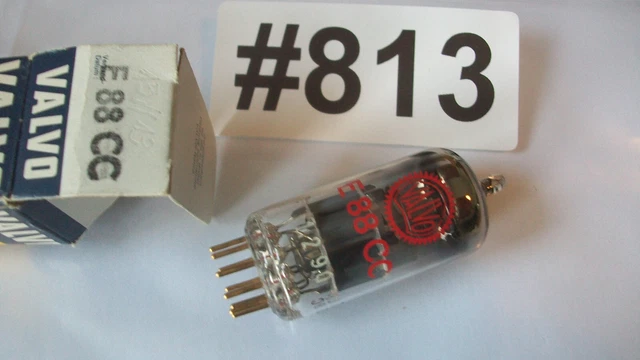 TUBE E88CC TUBE Valvo red label code 7L1 D8C bien testé étincelle W19 ...