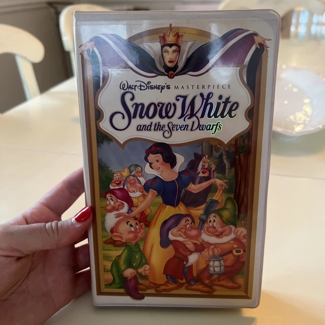 SNOW WHITE VHS - Walt Disney Masterpiece Collection #1524 - Vintage ...