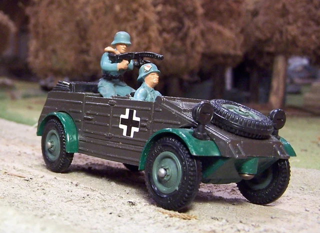 BRITAINS LTD. 9783 German Scout Car Kubelwagen Boxed £89.10 - PicClick UK