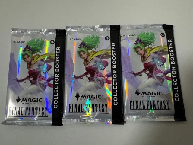 MTG FINAL FANTASY Collector Booster English Version 3 Pack FF $602.14 ...