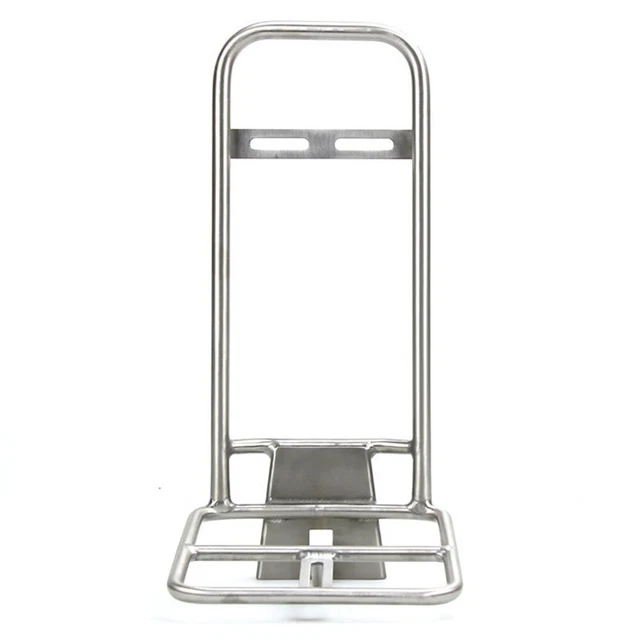 LIGHTWEIGHT TITANIUM ALLOY Bike Rack for Brompton Bikes Sturdy and Long ...