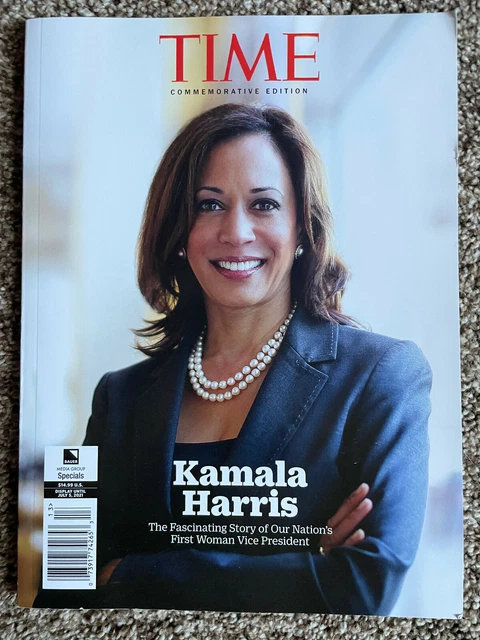 TIME COMMEMORATIVE EDITION Magazine KAMALA HARRIS First Woman Vice ...