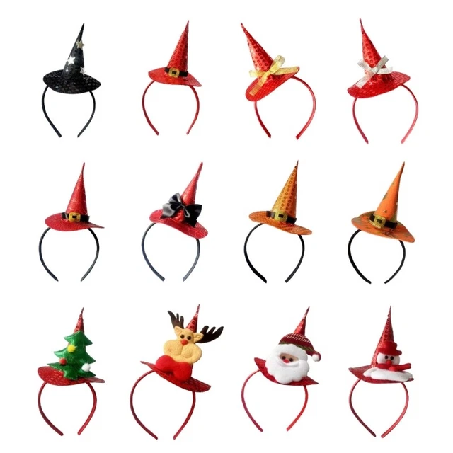 CHRISTMAS HAIR HOOP Cosplay Costume Halloween Party Props Headbands ...