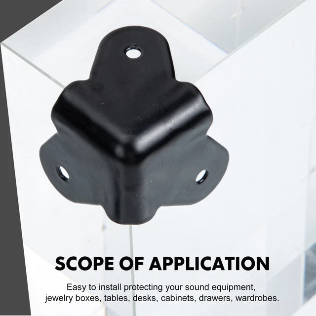 METAL CORNER PROTECTORS Speaker Edge Amplifier Guard with Screws £10.49 ...