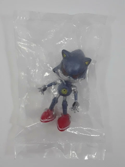 SEGA SONIC THE Hedgehog 2.5" Metal Sonic PVC Miniature Action Figure £ ...