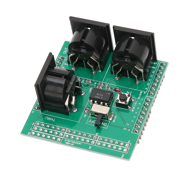 MIDI ADAPTER BOARD Serial To MIDI Module 24Pin RUN PGM Switch MIDI ... MIDI ADAPTER BOARD Serial To MIDI Module 24Pin RUN PGM Switch MIDI ...