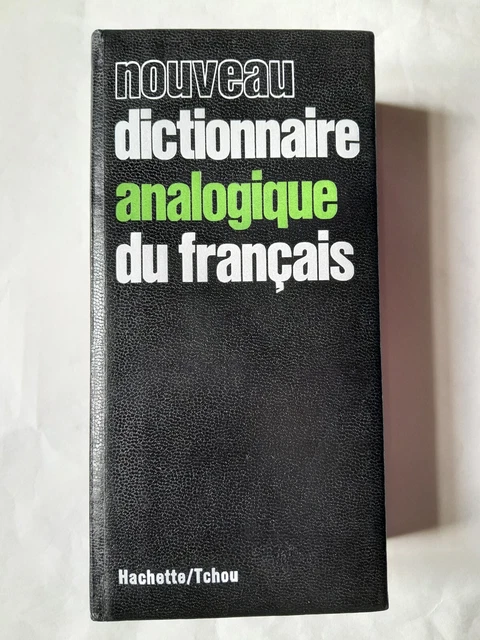 NOUVEAU DICTIONNAIRE ANALOGIQUE du français, Delas, Hachette-Tchou ...