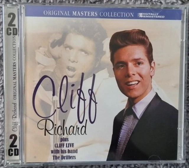 CLIFF RICHARD - Original Masters Collection **MINT x2 CD ALBUM** 2010 ...