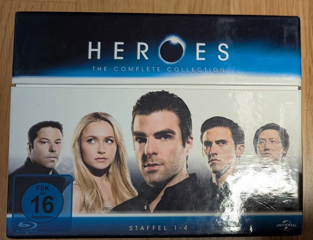 HEROES - THE Complete Collection - Season/Staffel 1+2+3+4 (Bluray) EUR ...