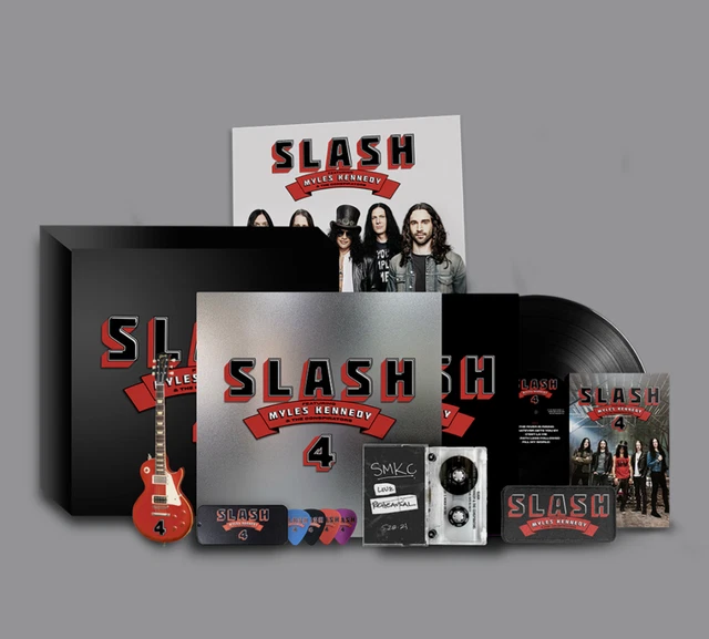 SLASH FT. MYLES KENNEDY & THE CONSPIRATORS 4 Deluxe Vinyl BoxSet SIGNED ...