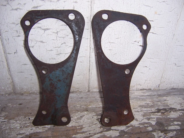 VINTAGE TRIUMPH PRE unit dynamo front engine plates 1946 on 6T 5T T110 ...