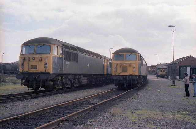 ORIGINAL RAILWAY PHOTOGRAPHIC negative Class 56 56050 +others at ...