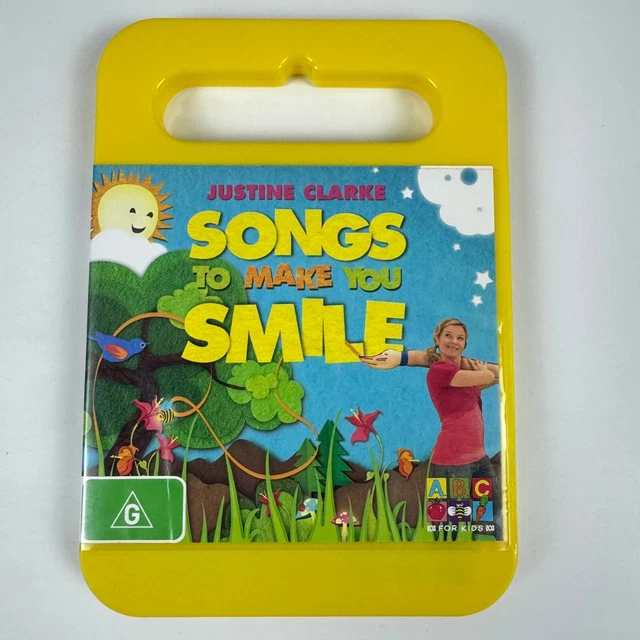 JUSTINE CLARK: SONGS to Make Your Smile (DVD 2007) ABC for Kids Region ...