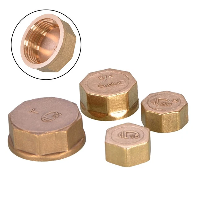 BRASS AG PLUG Blind Plug IG Cap 12inch 34inch 1inch Closure Long ...