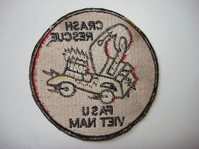 VIETNAM WAR US Navy CRASH RESCUE FASU (Fleet Air Support Unit) Team ...