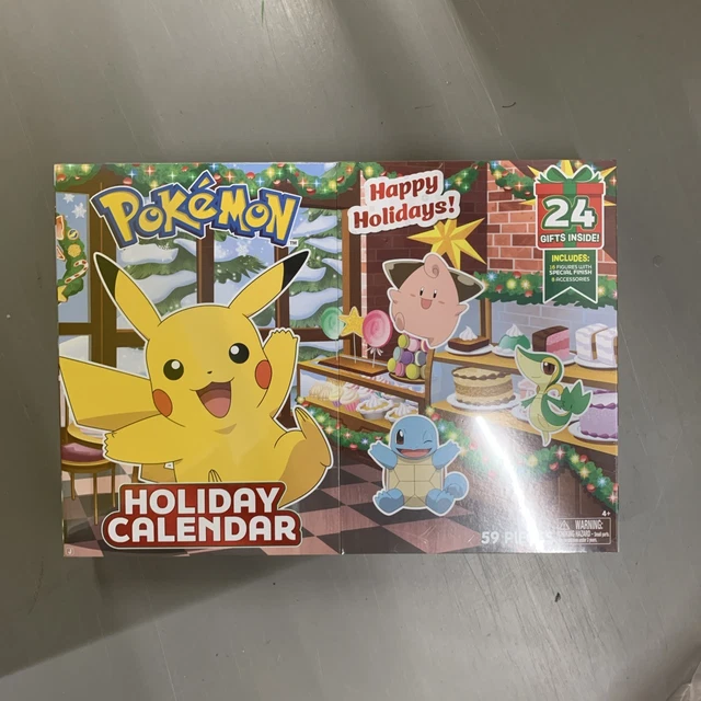 POKEMON HOLIDAY ADVENT Calendar 2025 - Battle Figure Multipack (24 ...