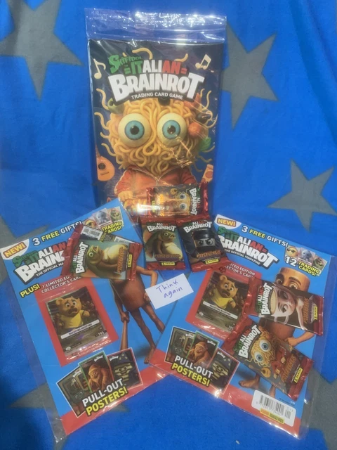 PANINI SKIFIDOL ITALIAN Brainrot Psychedelic Universe Official Magazine ...