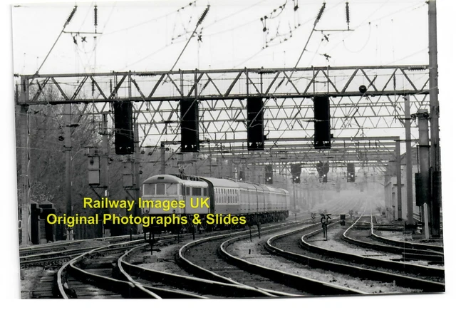 PHOTO RAILWAY B&W - Class 86 86323 Arrives Preston MK1 ECS Working 03.2 ...