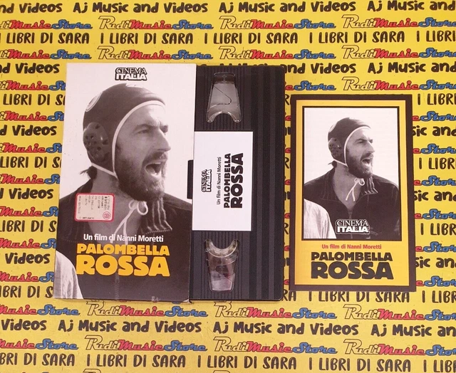 VHS*FILM CARTONATA PALOMBELLA ROSSA nanni moretti CINEMA ITALIA UNITA ...